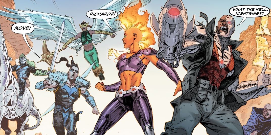 The Teen Titans Get A Death Metal Reunion in the Arkham Wastelands