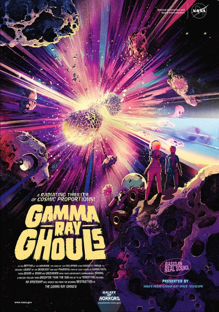 NASA Turns Real Science Into Horror Movies In New Poster Series