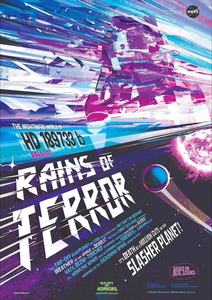 NASA Turns Real Science Into Horror Movies In New Poster Series