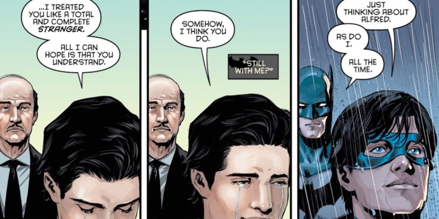 Nightwing Returns, Thanks To Alfred Pennyworth