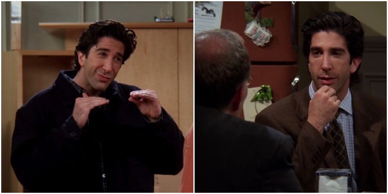 Friends: Ross' Slow Transformation Over The Years (In Pictures)