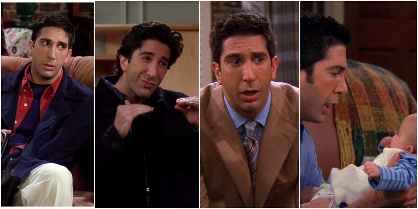 Friends: Ross' Slow Transformation Over The Years (In Pictures)