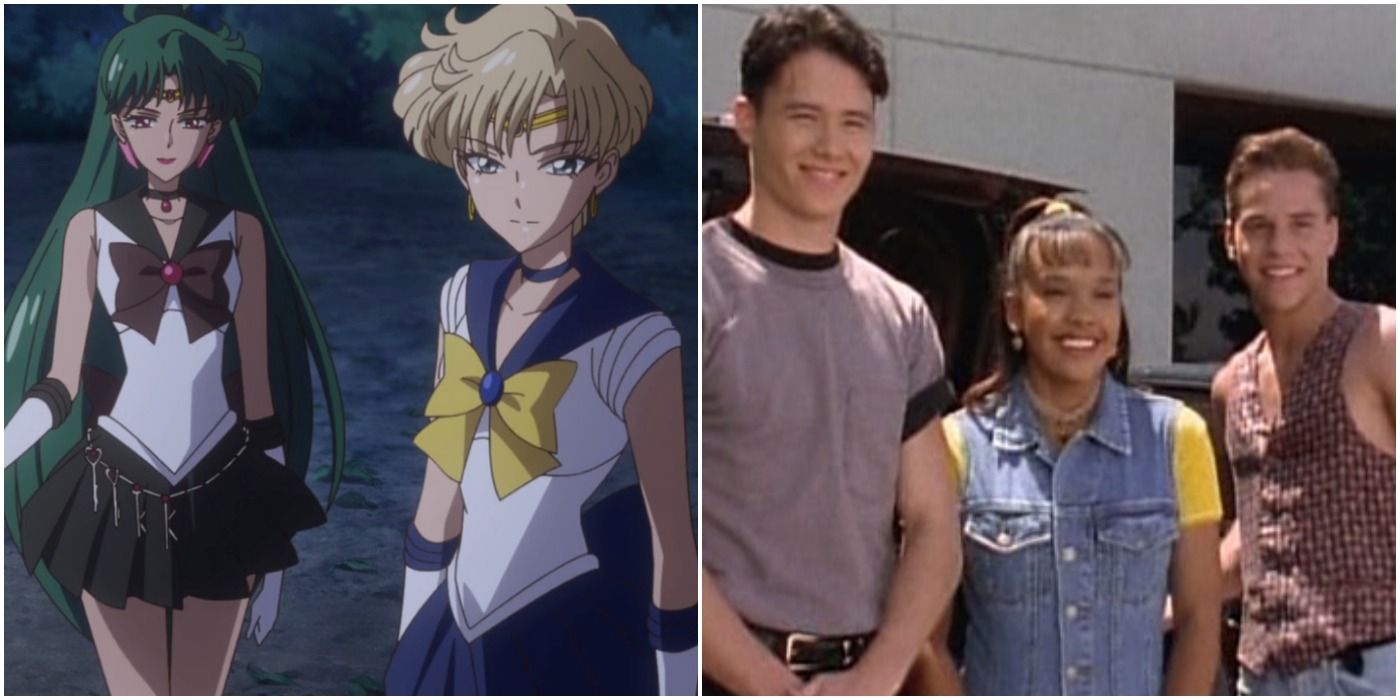 Sailor Moon Characters And Their Power Rangers Counterparts