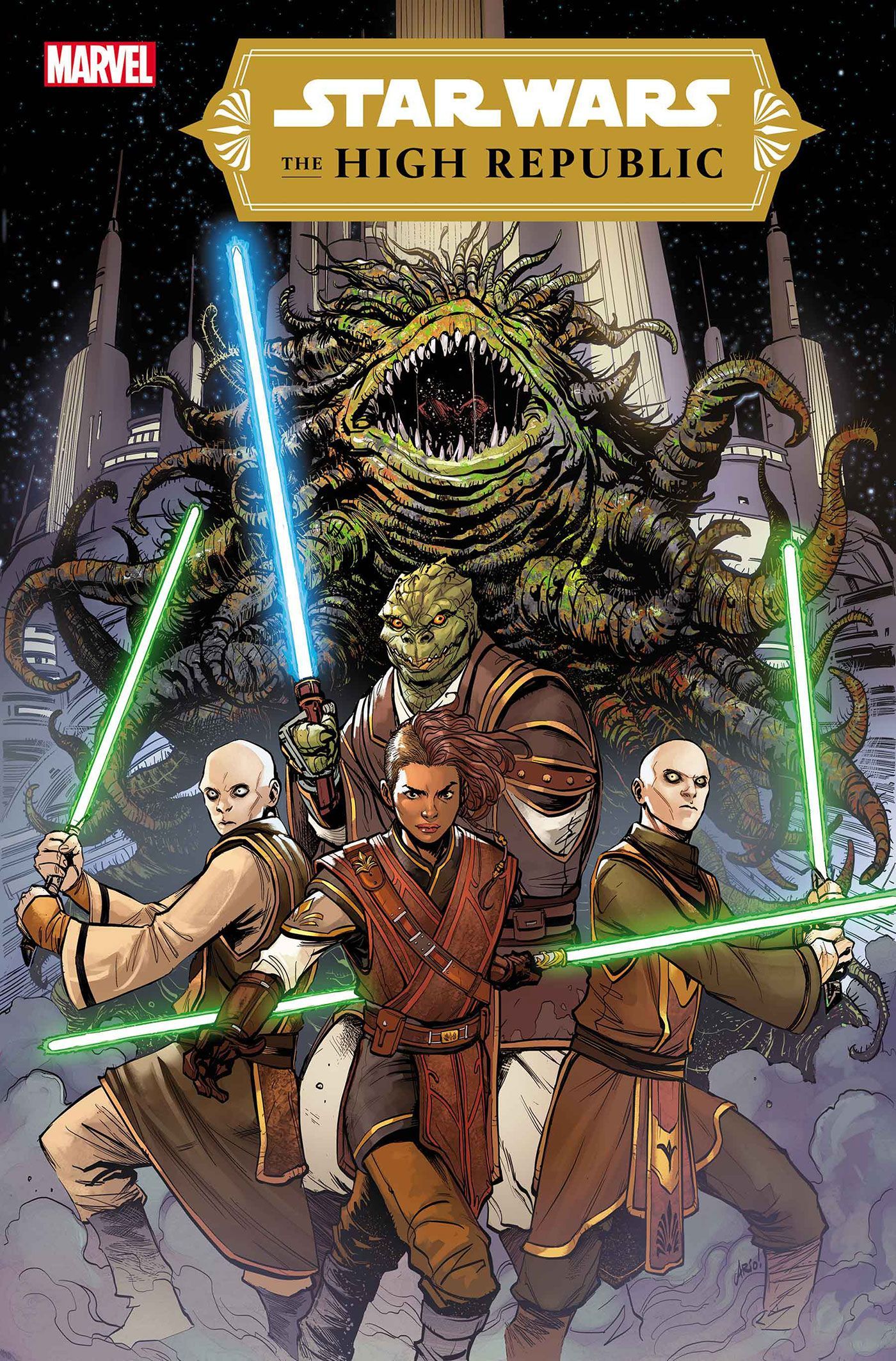 Star Wars: The High Republic's Newest Jedi Heroes Arrive in Comic Art