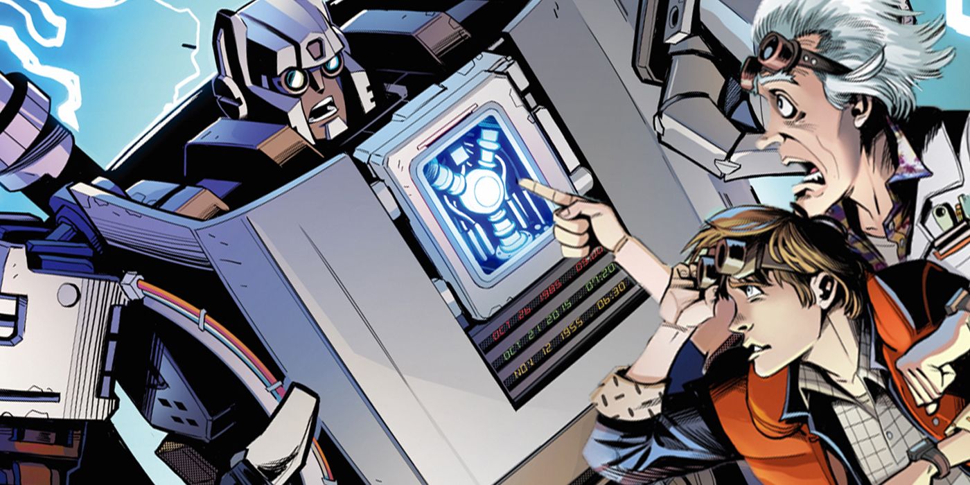 Back To The Future and Transformers Get Their Own Comics Crossover