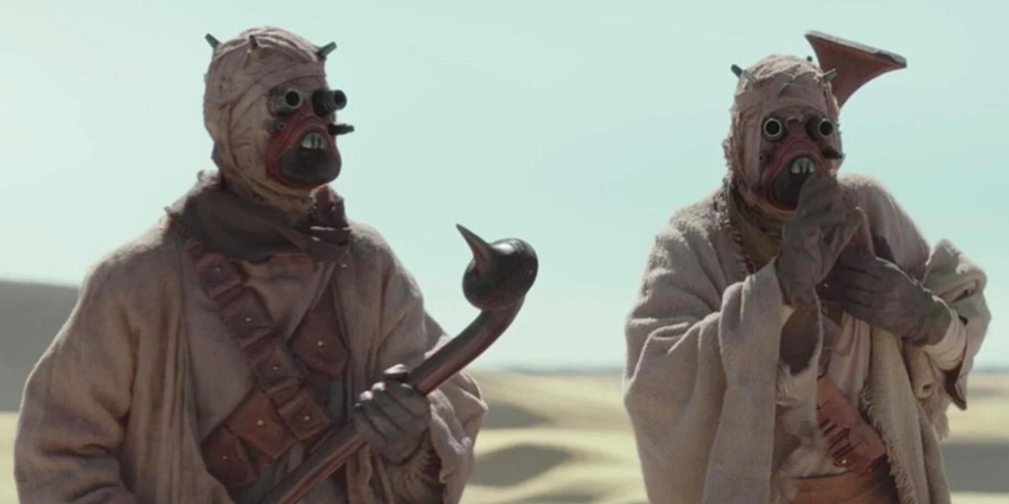 Tusken Raider Culture Explained: Religion, Dogs, Families, Dragons, Banthas