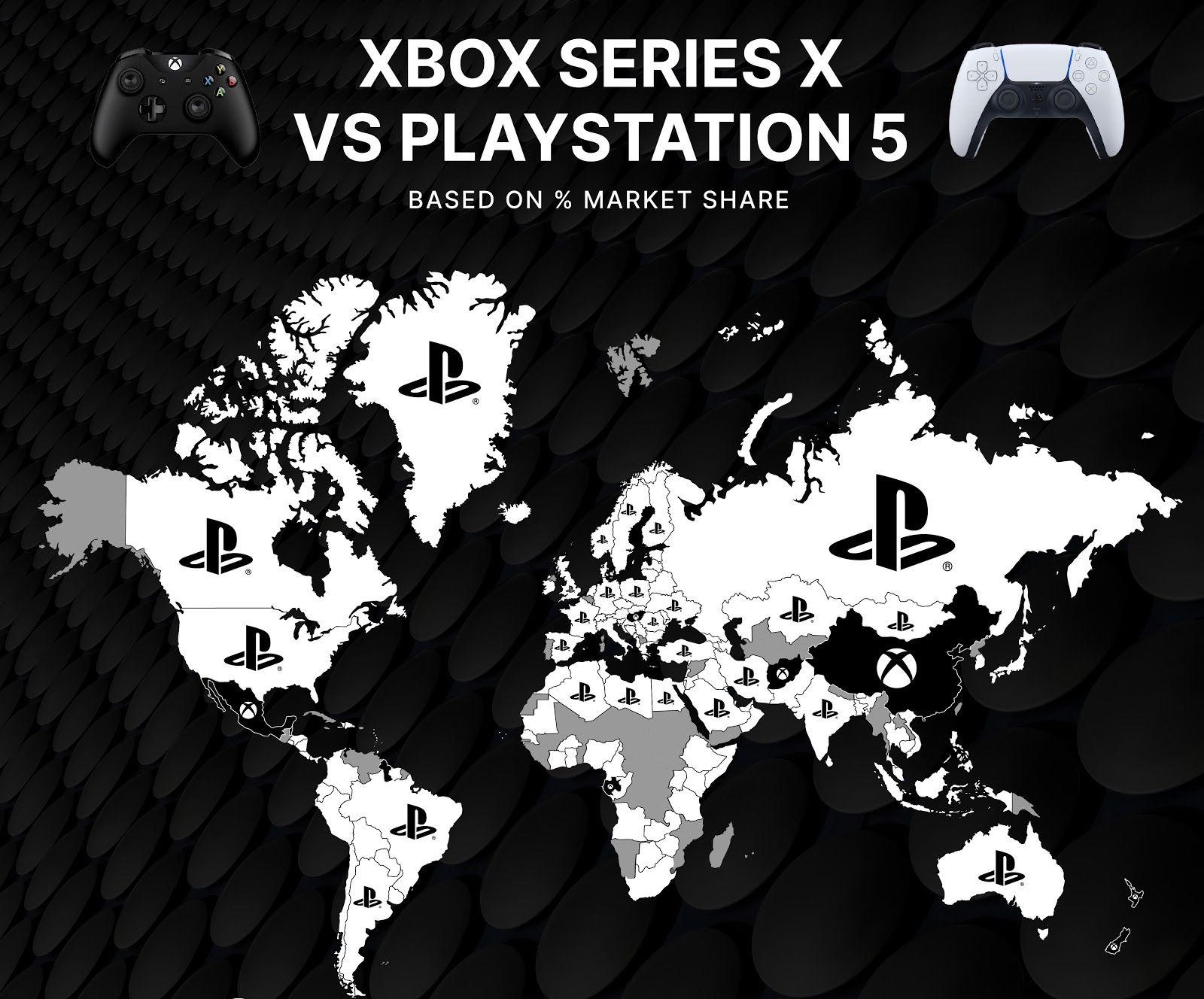 PS5 vs. Xbox Series X Study Reveals Which Console Each Country Prefers