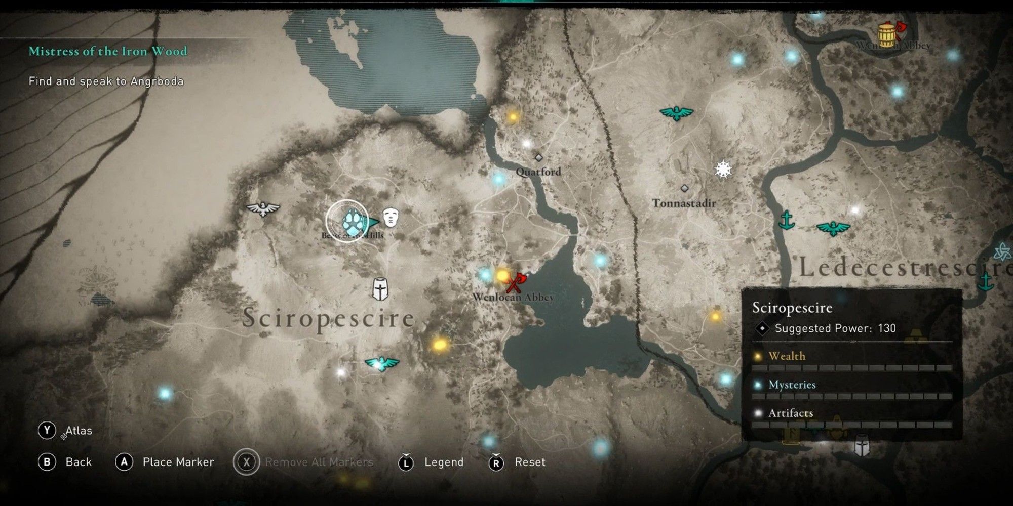 How to Find The Legendary Beast of the Hills Location in Assassin’s ...