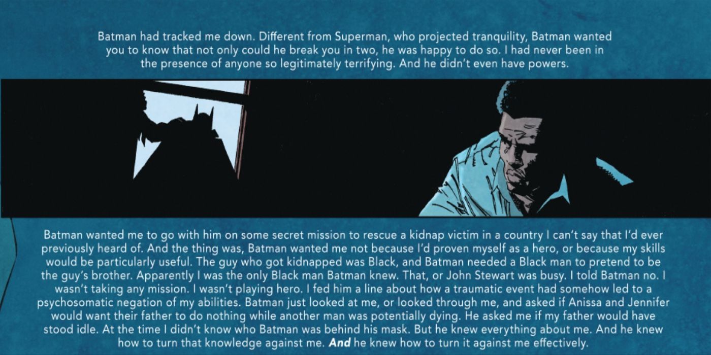 Black Lightning Confirms Batman Is DC's Scariest Hero