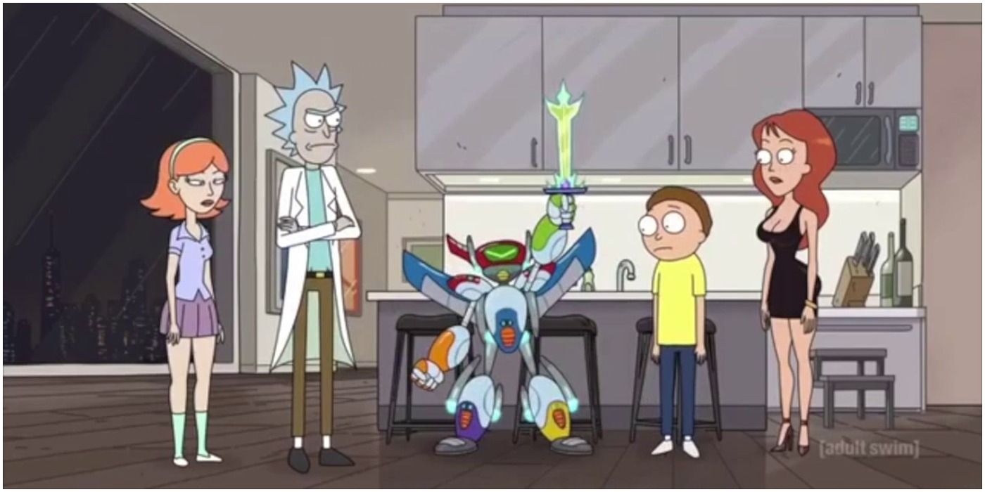 Rick And Morty: Rick's 5 Best Season 3 Lines (& Morty's)