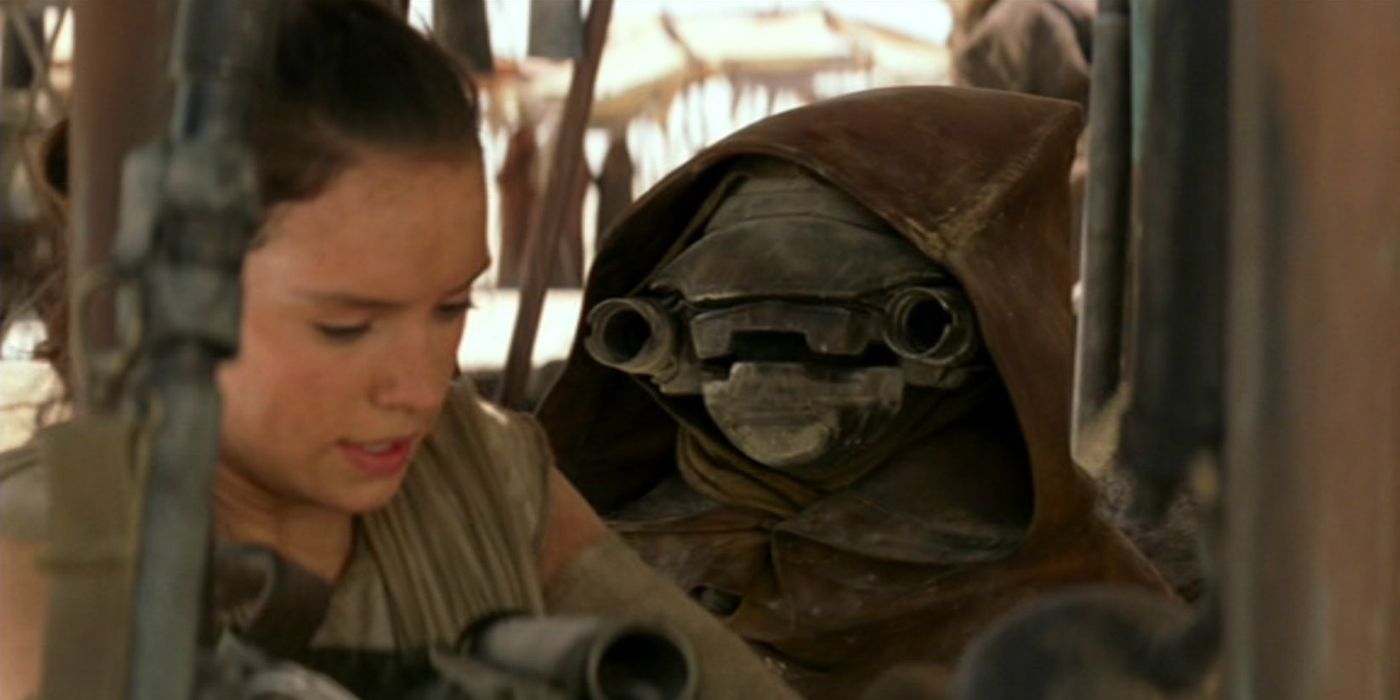 Was That An Unmasked Jawa In Mandalorian? Force Awakens Cameo Explained