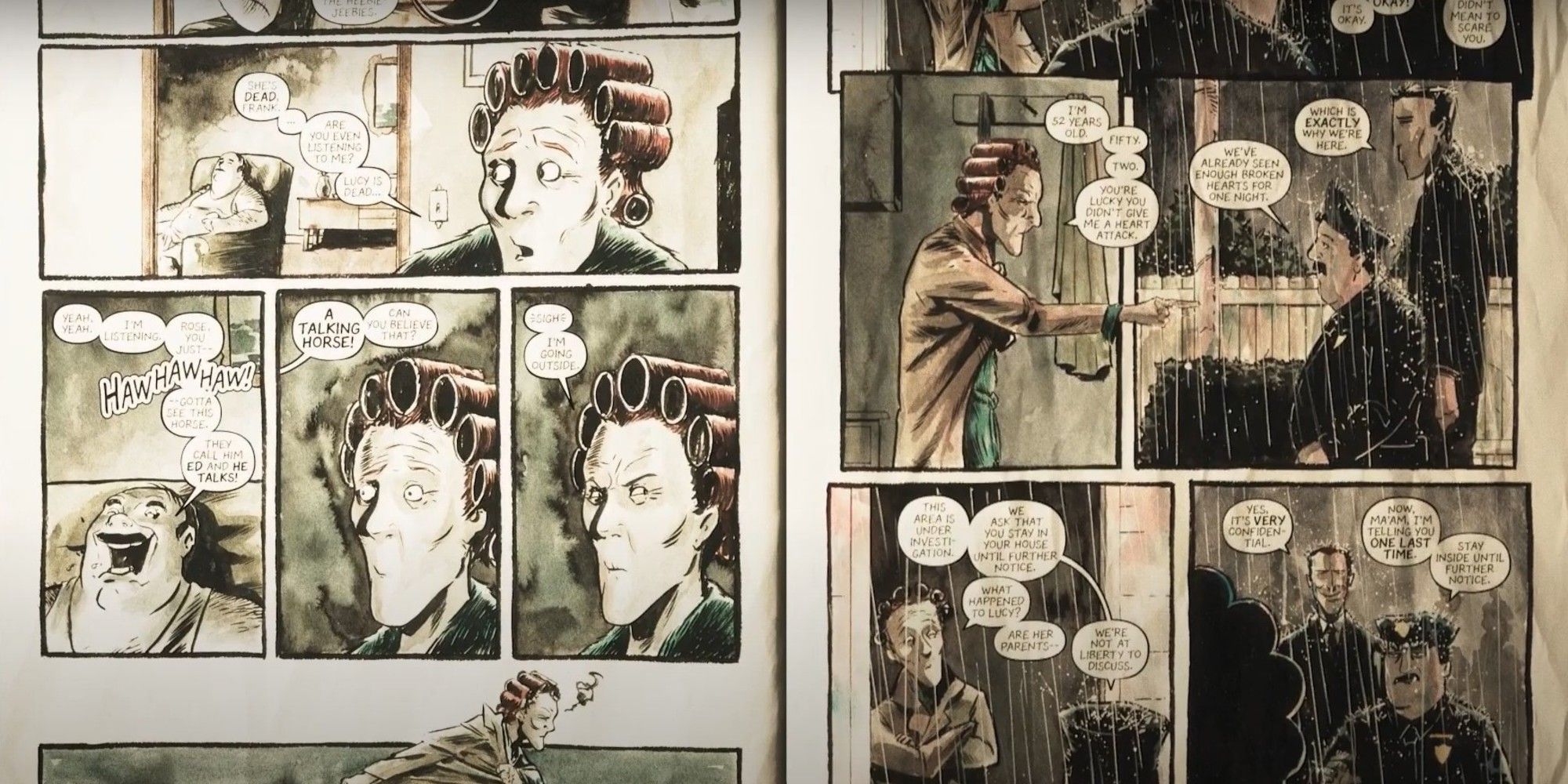 Visage: Where to Find all the Comic Book Pages