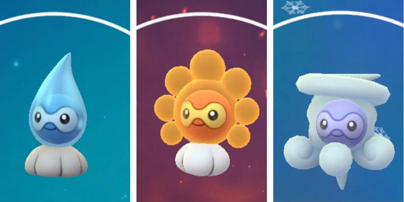 Pokemon Go: How To Find (& Catch) Shiny Rainy Castform