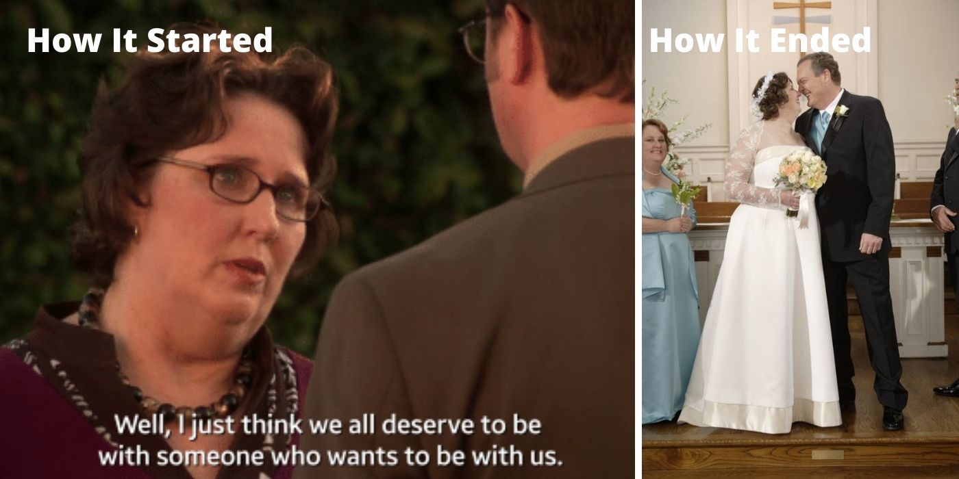 The Office: How It Started Vs. How It's Going Memes For The Characters
