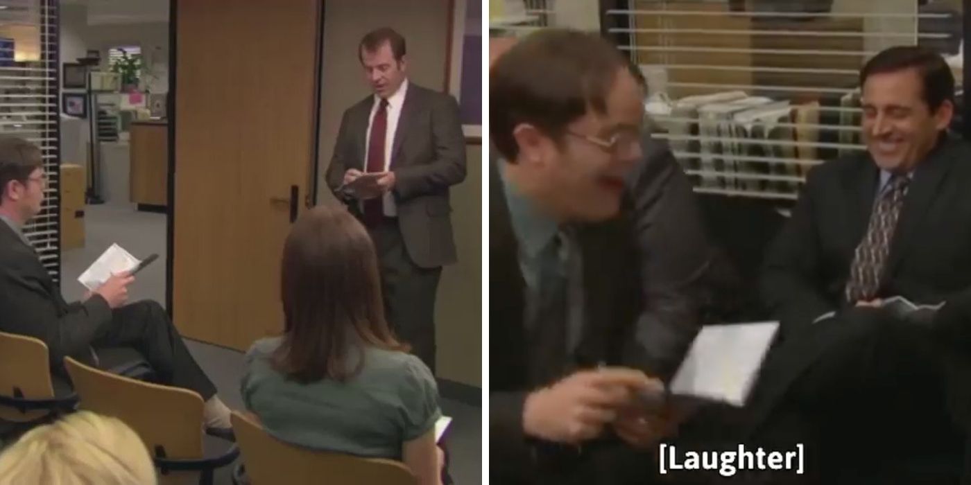 The Office: 10 Times The Whole Cast Broke Character