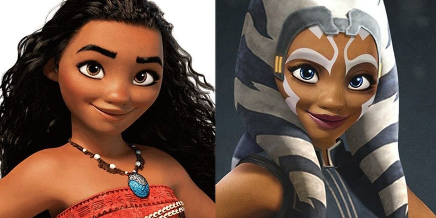What Ahsoka Tano Could Look Like As A Disney Princess Character
