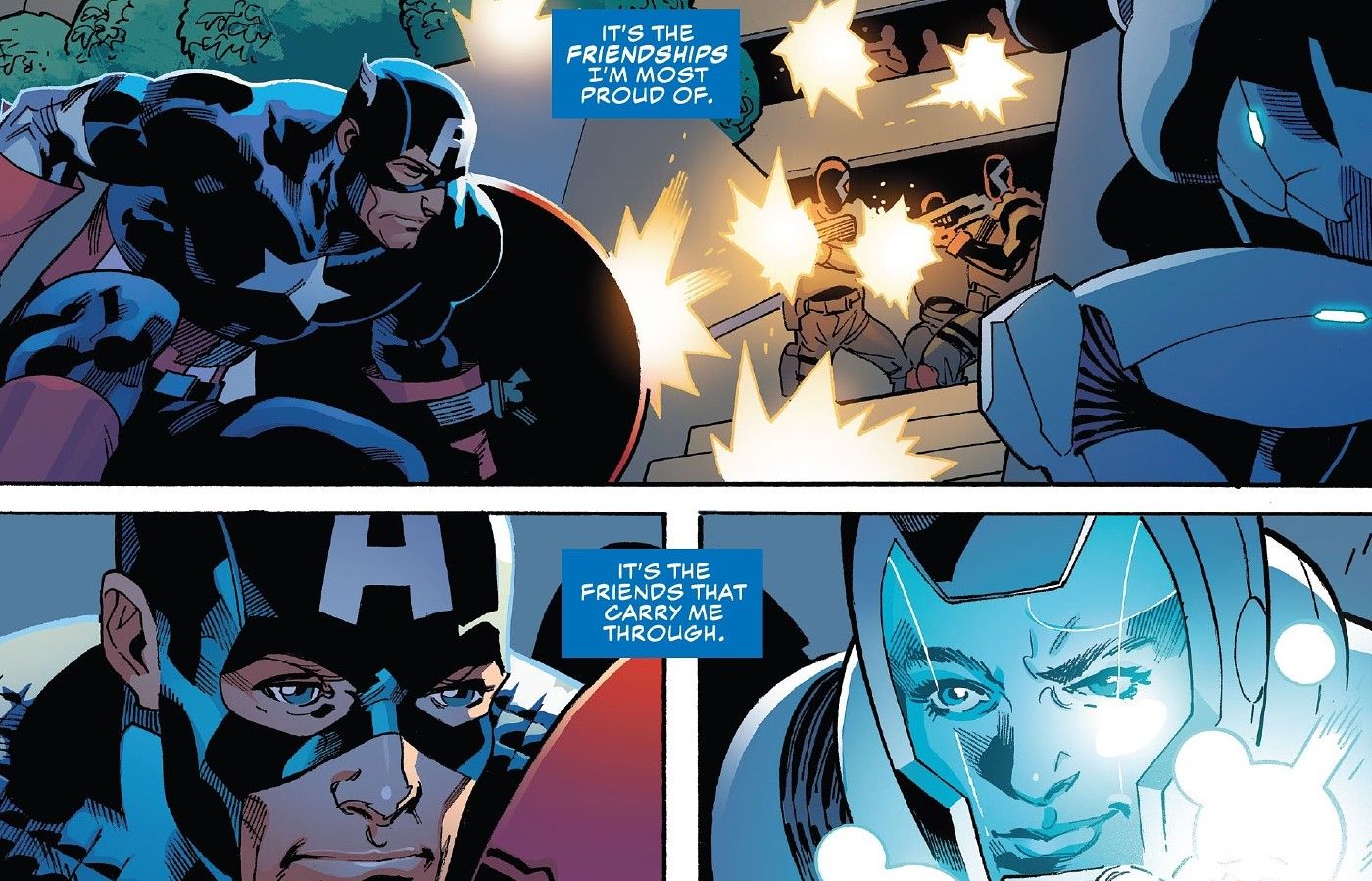 Captain America Friends