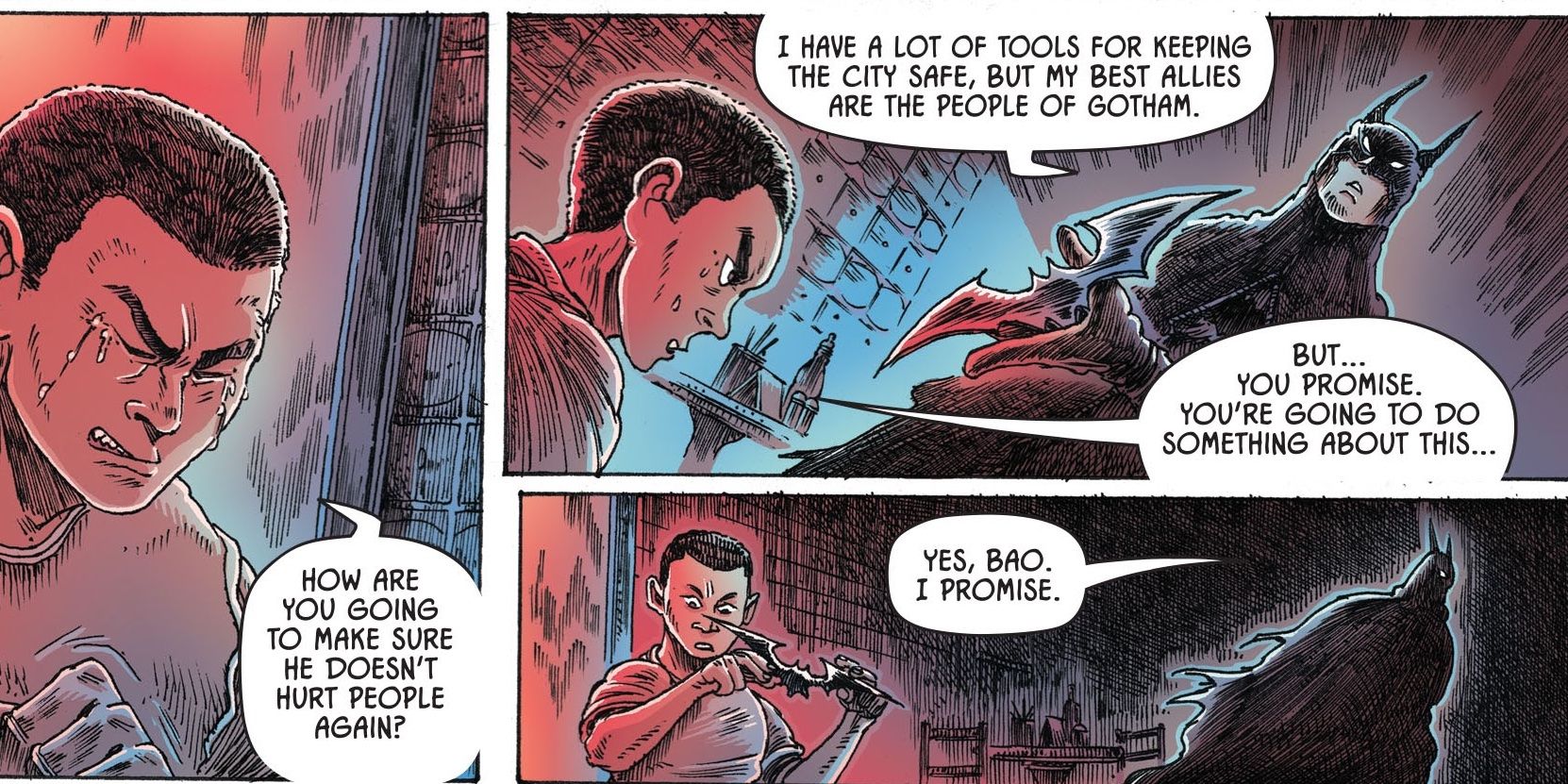 Batman Is Just Another Scared, Angry Child