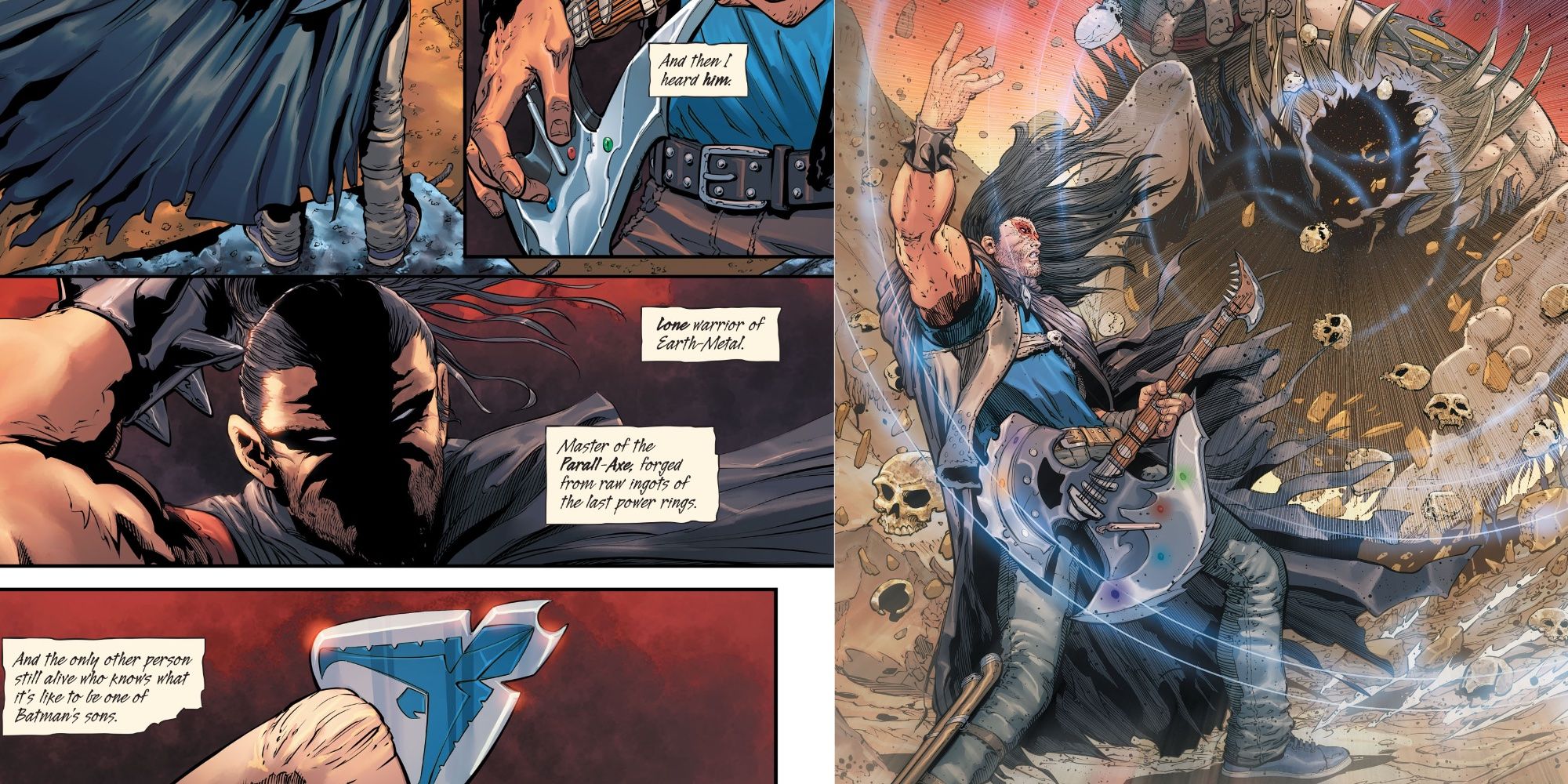 Nightwing Wields The Coolest Weapon Ever In DC’s Dark Multiverse