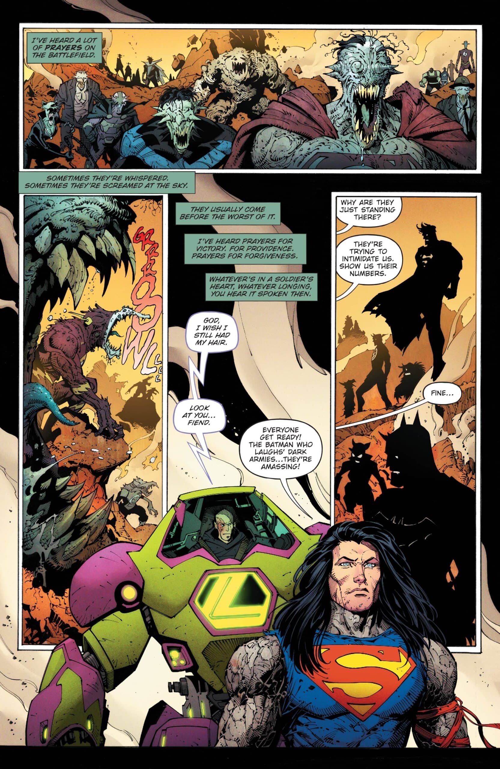 Batman Gives a Nod To Captain America in DC's Death Metal