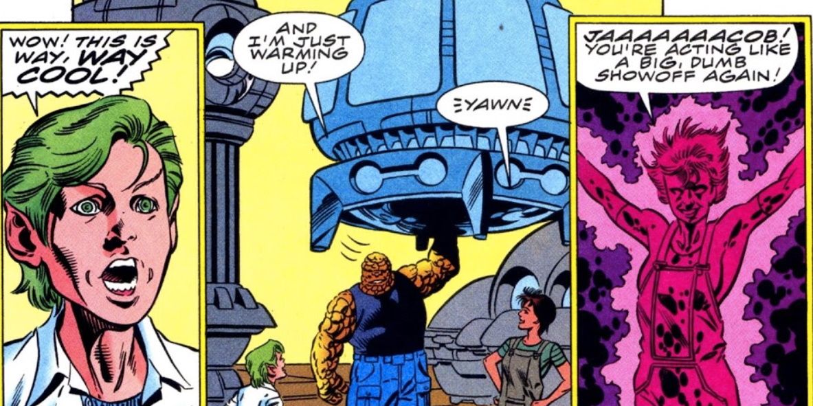 The Son of Marvel’s Thing Was Born A Rock Man