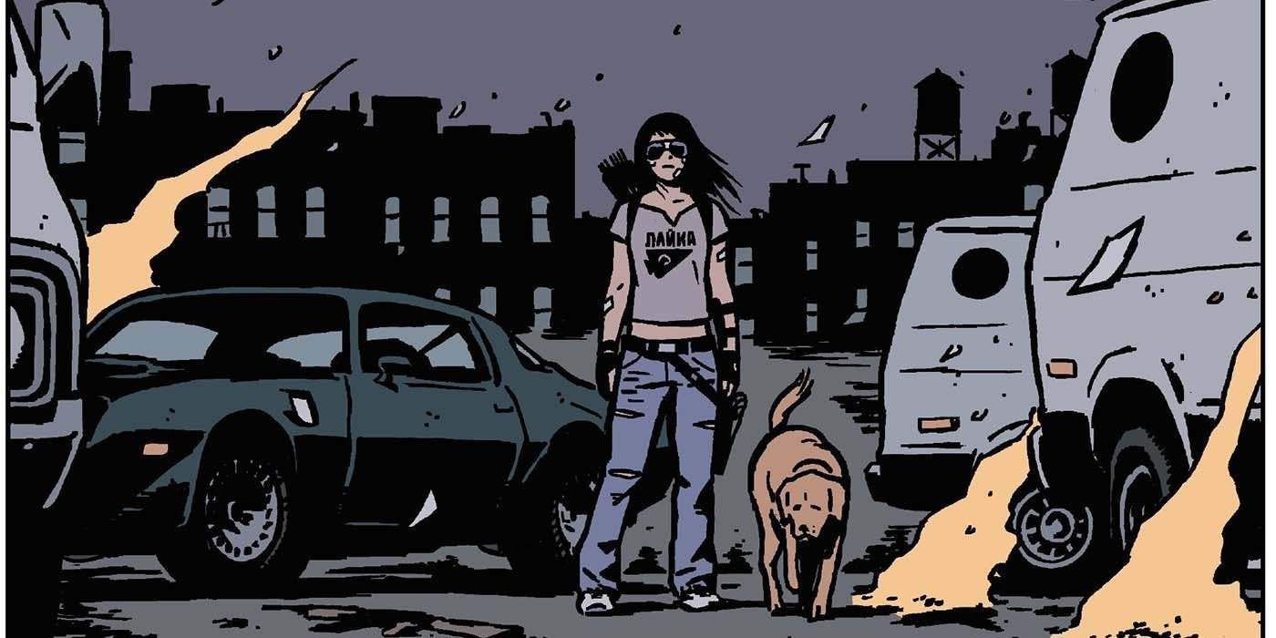 Hawkeye Show: Who Is Lucky The Pizza Dog? Marvel's New Animal Explained
