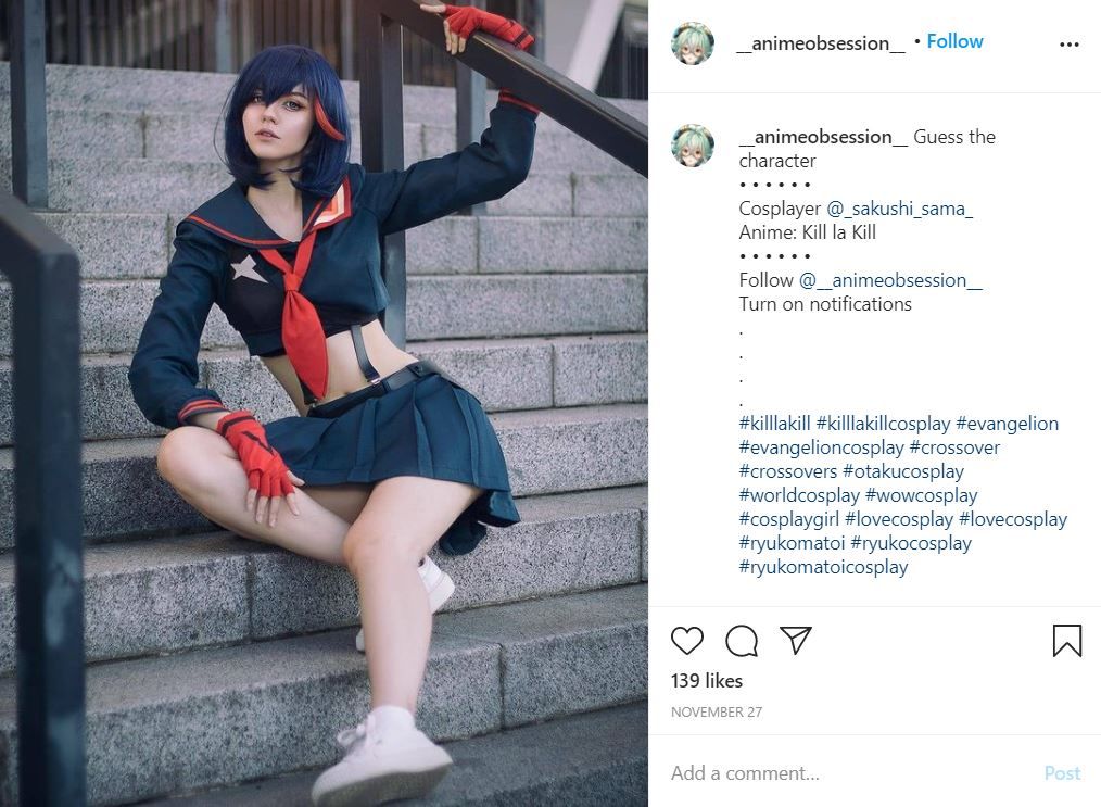 Kill La Kill: 10 Awesome Cosplays Of Ryuko