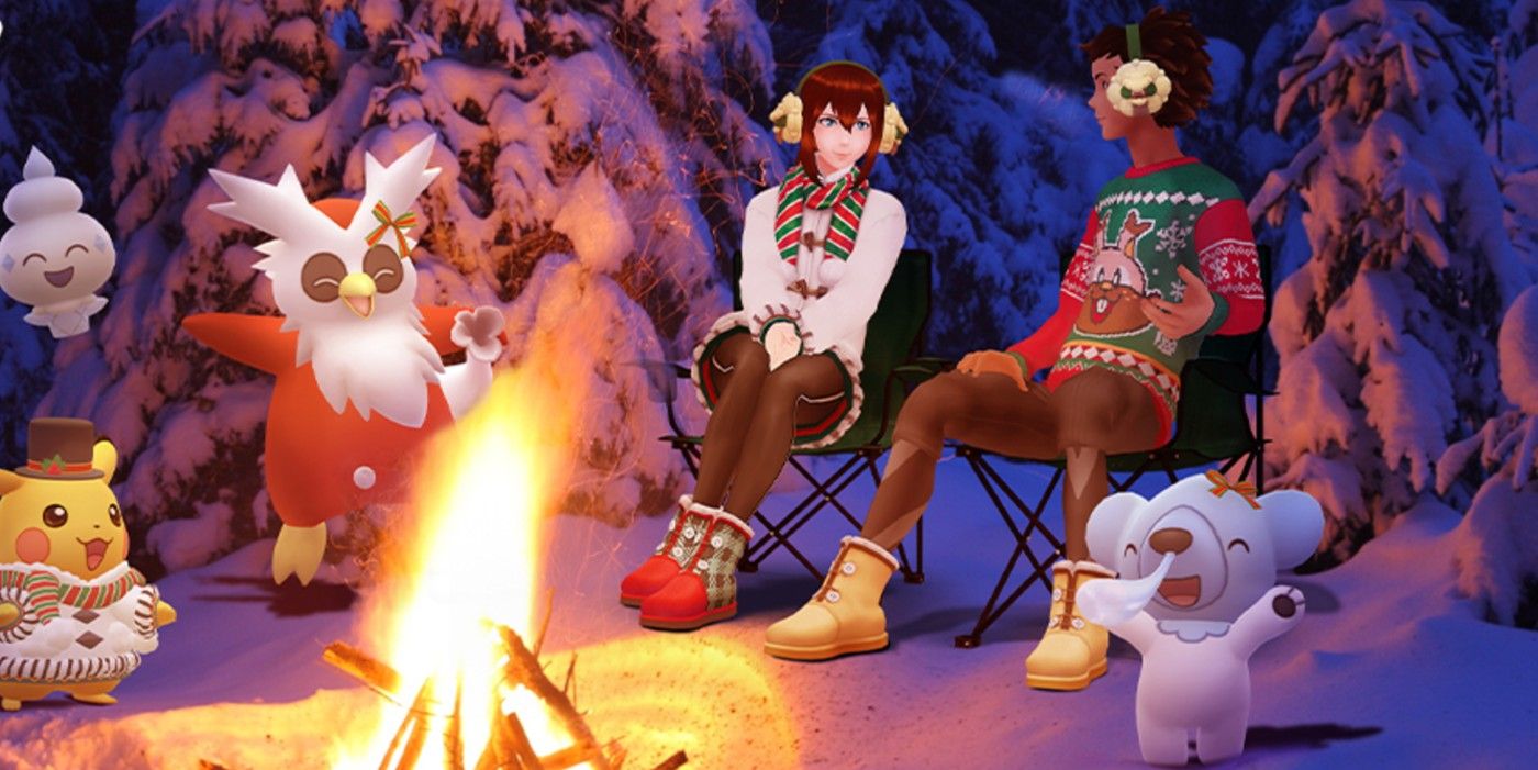 Pokémon GO Holiday Event Adds Festive Costumes and a New Pokémon