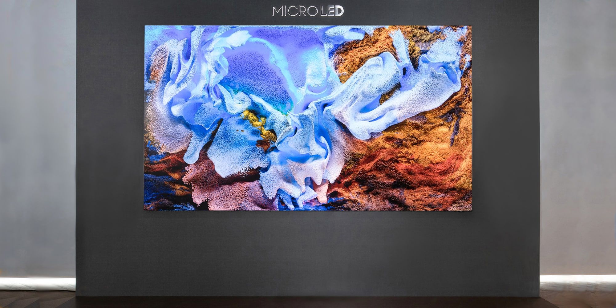 Samsung MicroLED: 110-Inch "The Wall” 4K TV Model Coming Soon