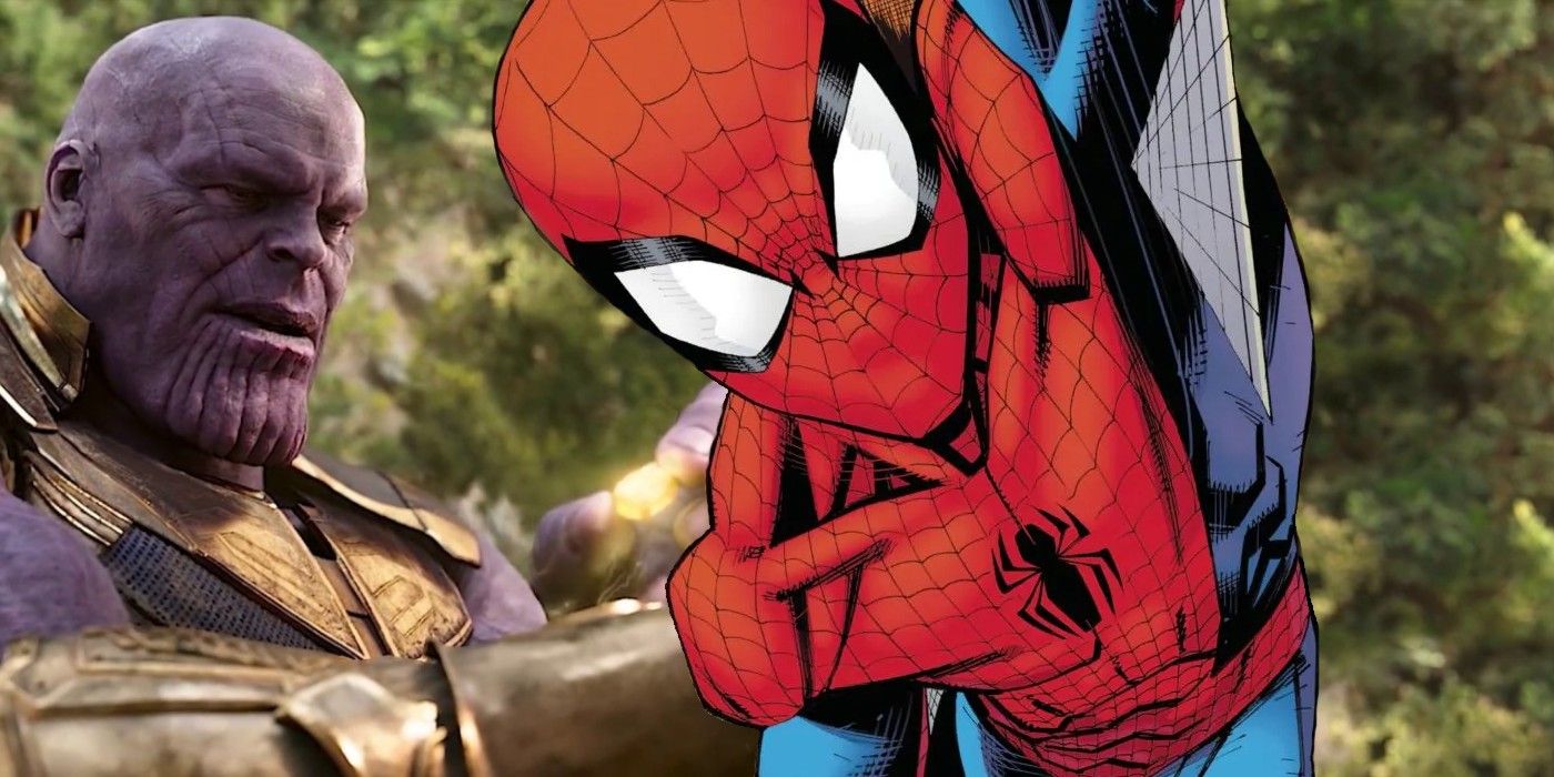 Thanos Vs Spiderman