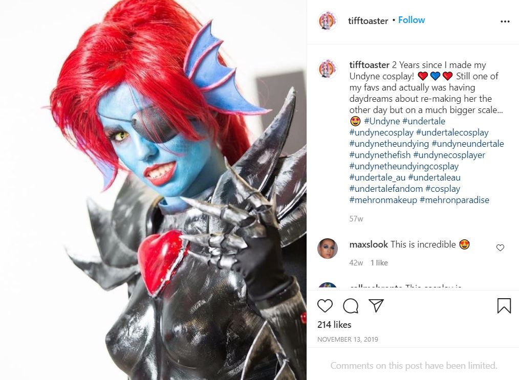 Undine Undertale Costumes Aryll Works So Very Anime Undyne