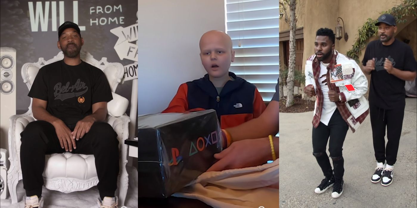 Will Smith Donates PS5 To Child Cancer Patient In Touching Video