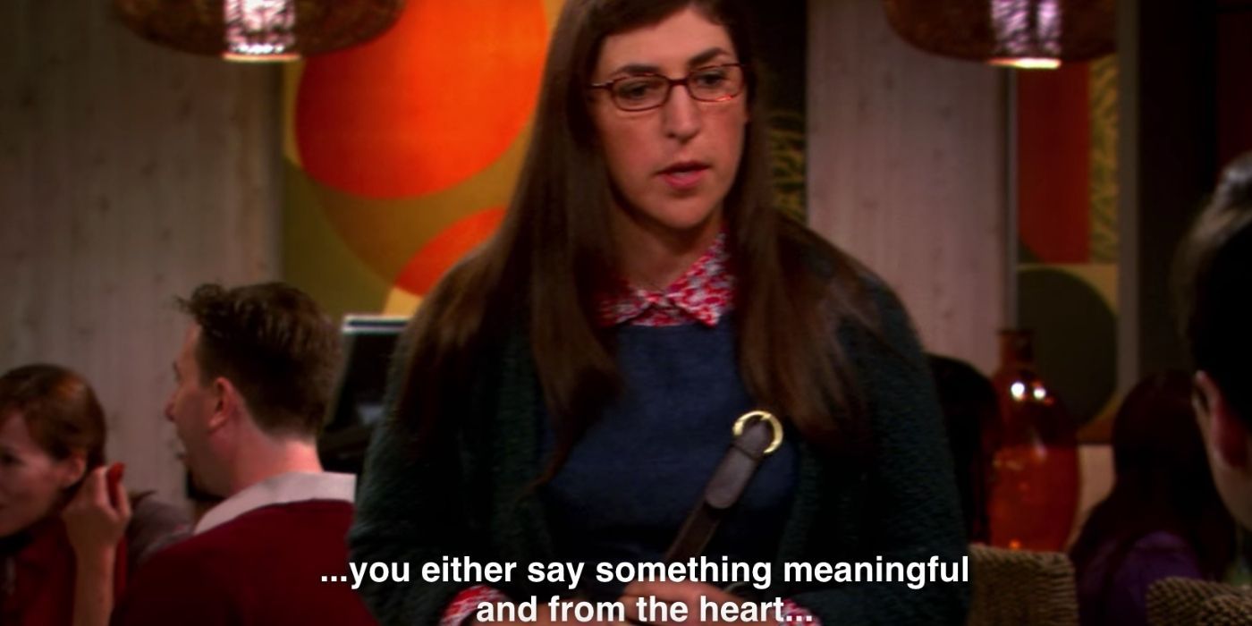 Tbbt Amy Quotes The Big Bang Theory: One Quote From Each Main