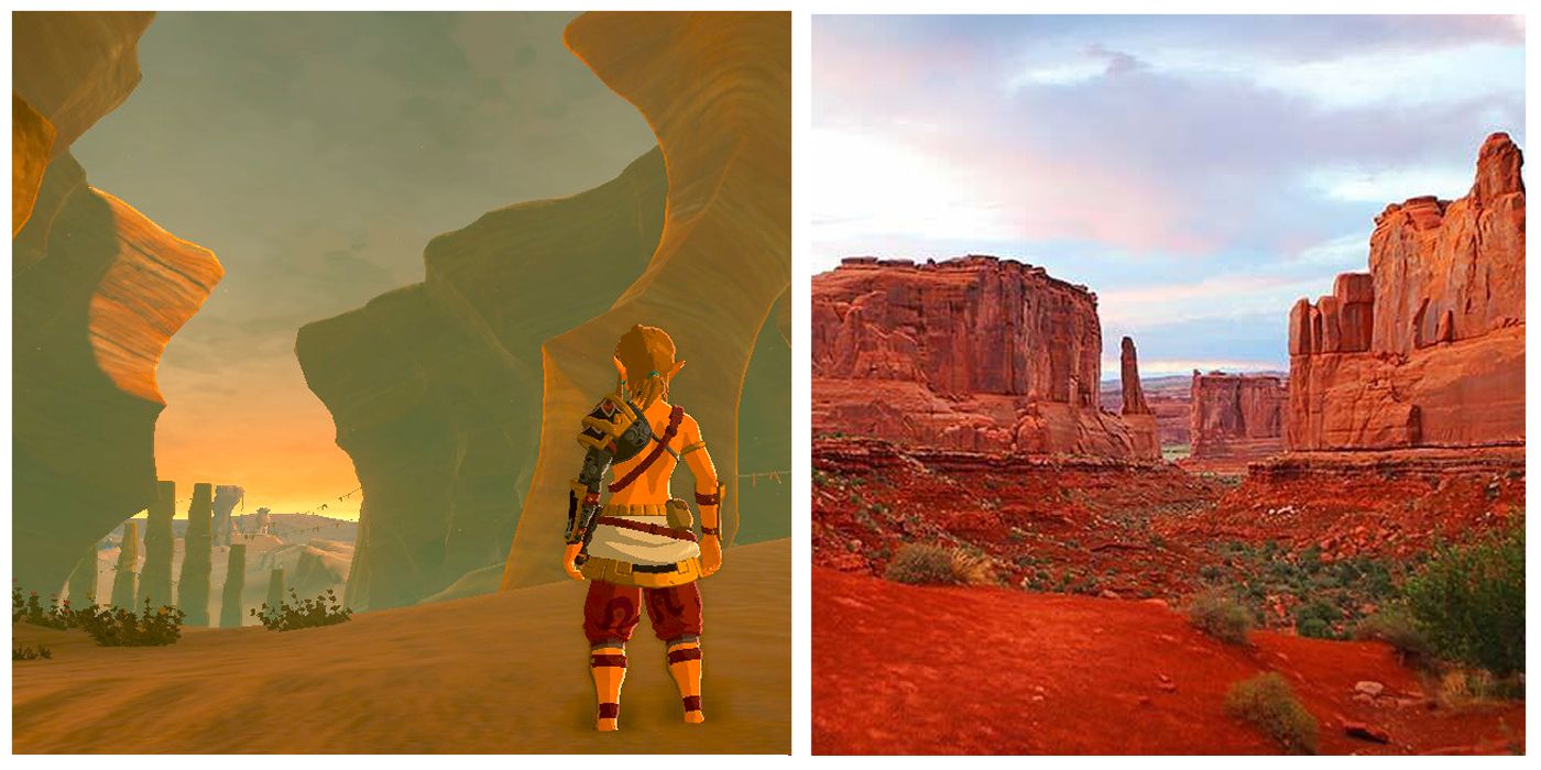 Breath Of The Wild: Real-World Inspirations Behind Hyrule's Locations