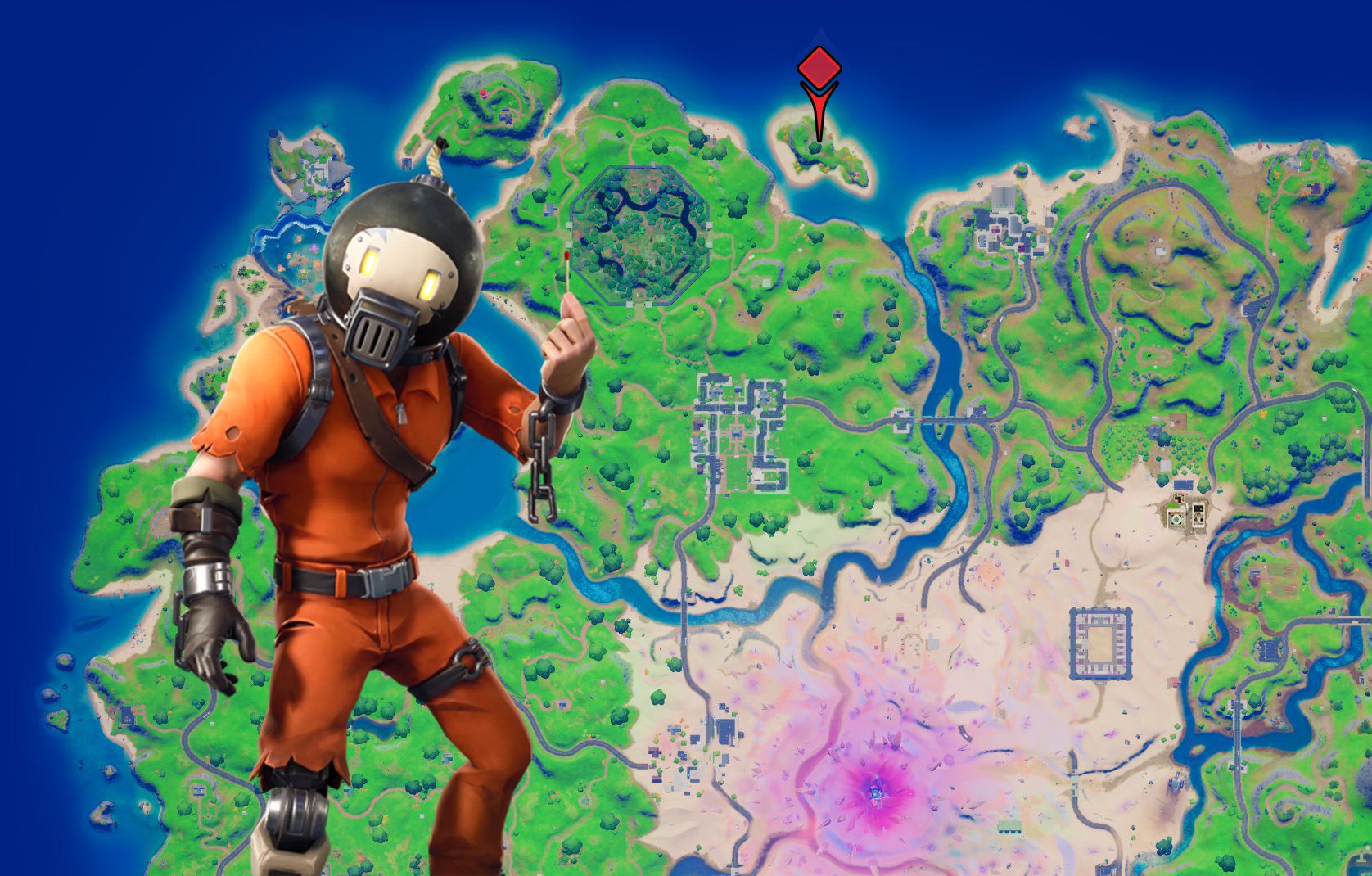 Where To Find Boom's Exotic Sniper Rifle In Fortnite Season 5