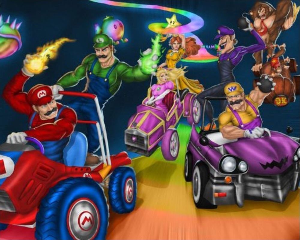 Let's-A-Go!: 10 Awesome Pieces Of Mario Kart Fan Art
