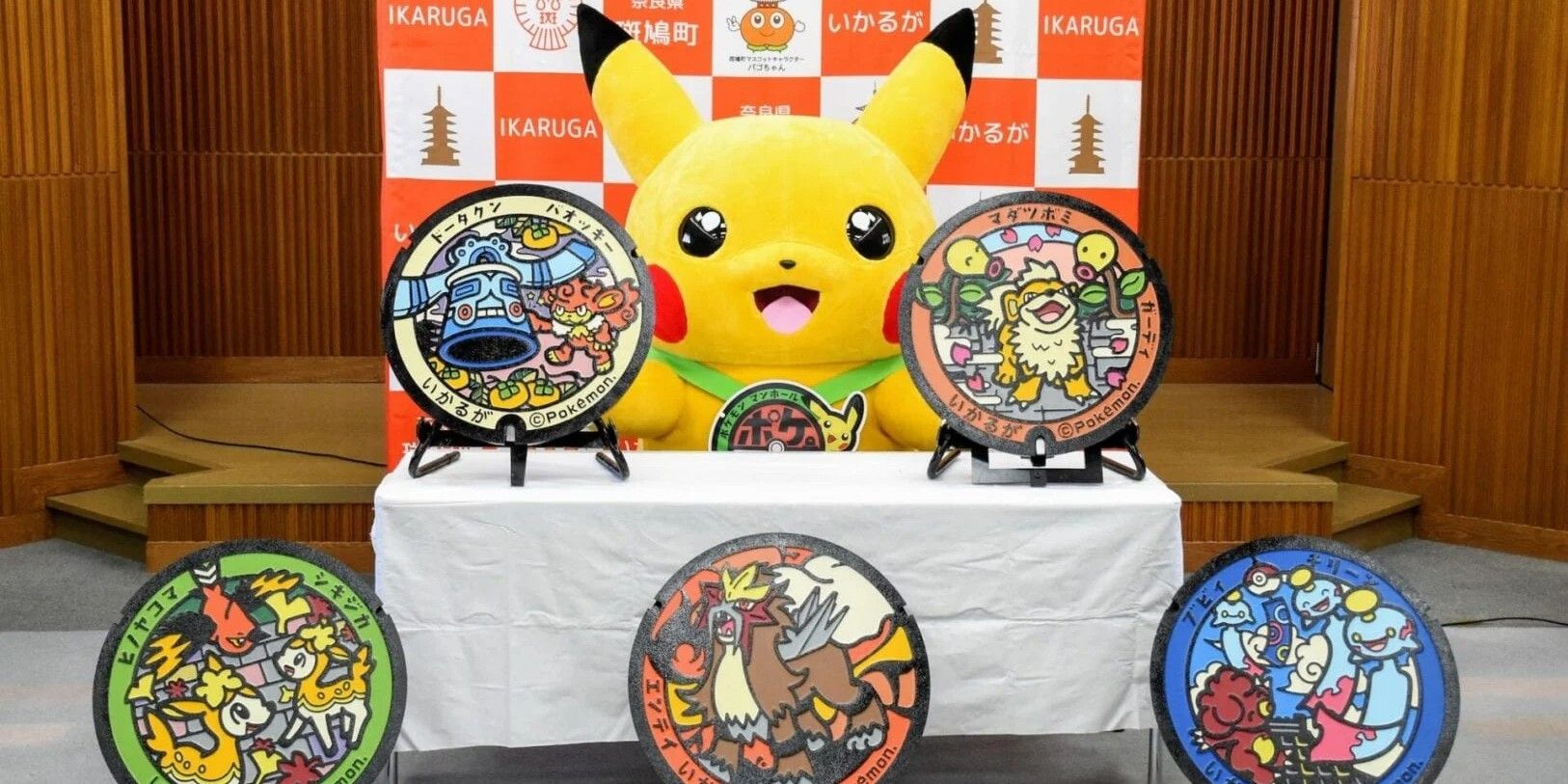 Pokémon-Themed Manhole Covers Appear Throughout Japan
