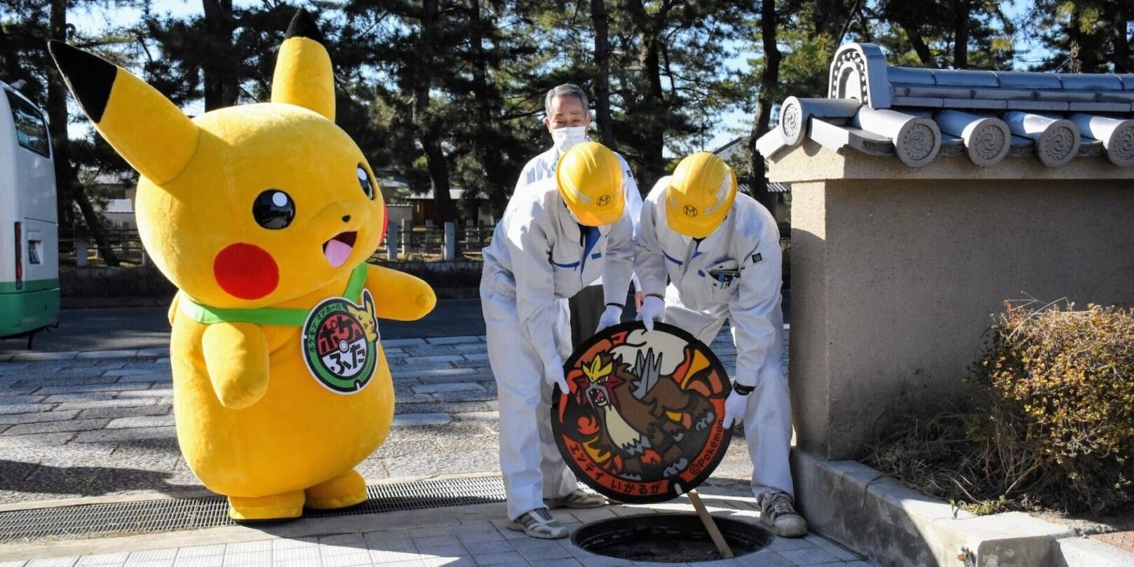 Pokémon-Themed Manhole Covers Appear Throughout Japan