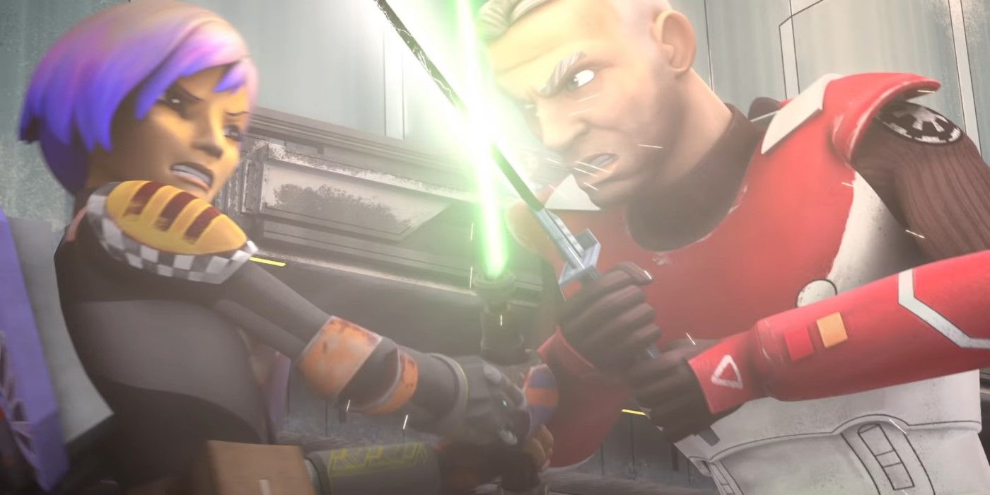 Every Darksaber Fight In Star Wars Canon (& Who Won)