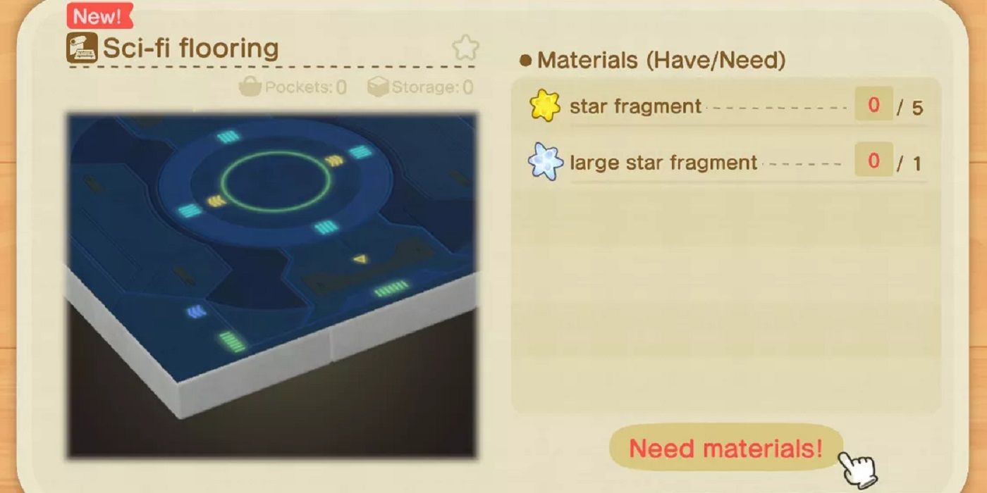 Animal Crossing: All Star Fragment Recipes