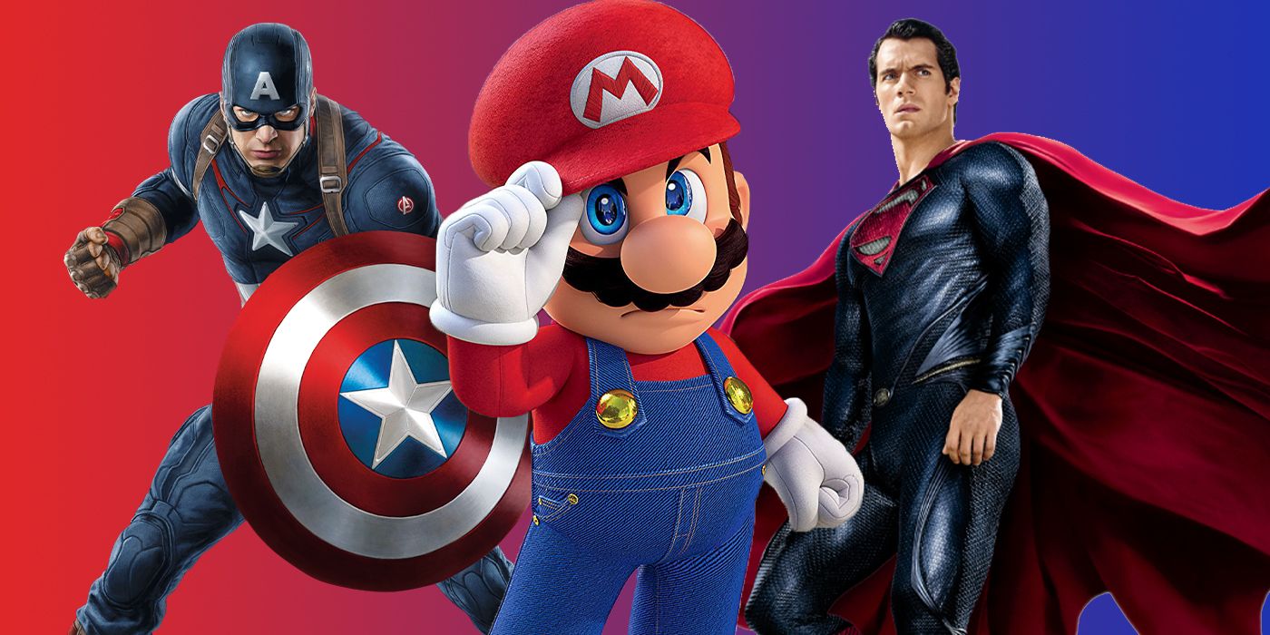 Super Smash Bros. Fighters Reimagined As Marvel & DC Heroes In Art