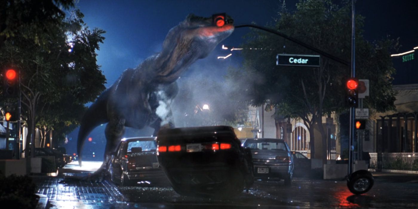 Jurassic Park/World: The 10 Best Scenes Featuring The T-Rex, Ranked