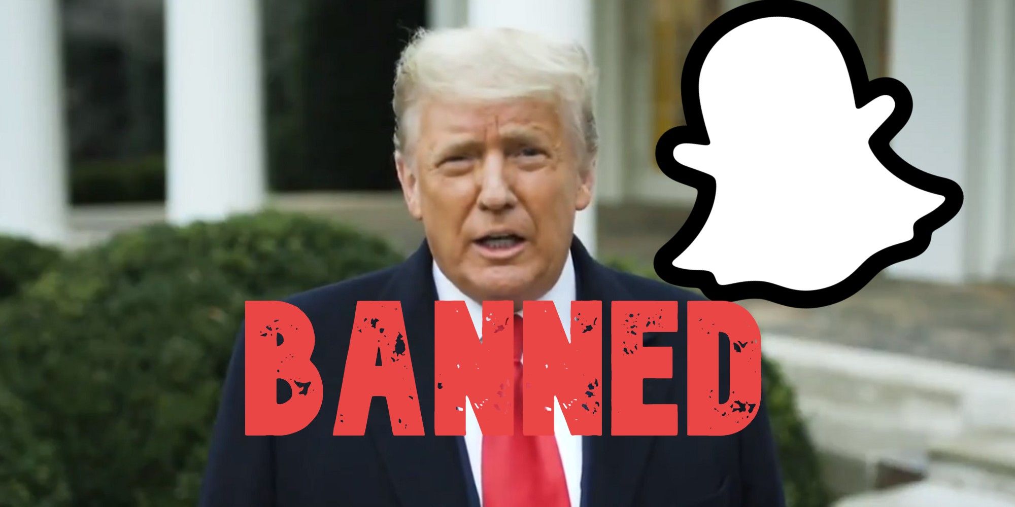 Snapchat Permanently Banning President Trump's Account
