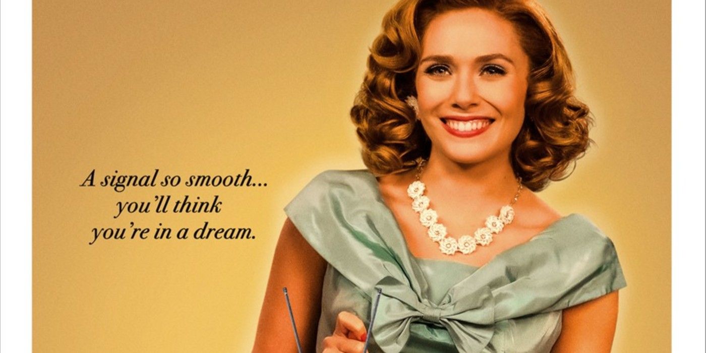 WandaVision Posters Show B&W Scarlet Witch & Vision In Color