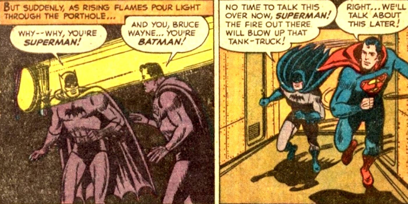 DC Reveals Batman and Superman’s Secret First Team-Up