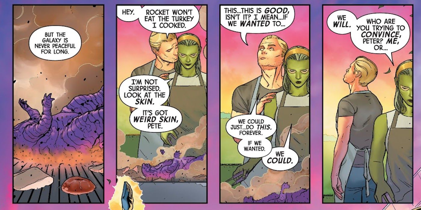 Star-Lord and Gamora’s Love Story Went Very Differently in the Comics