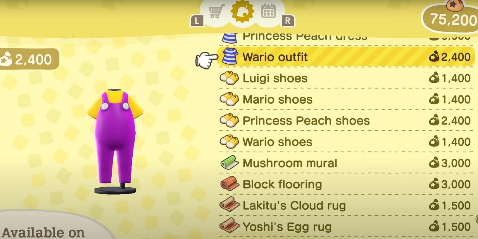 How to Get Wario’s Outfit in Animal Crossing (Super Mario Crossover)