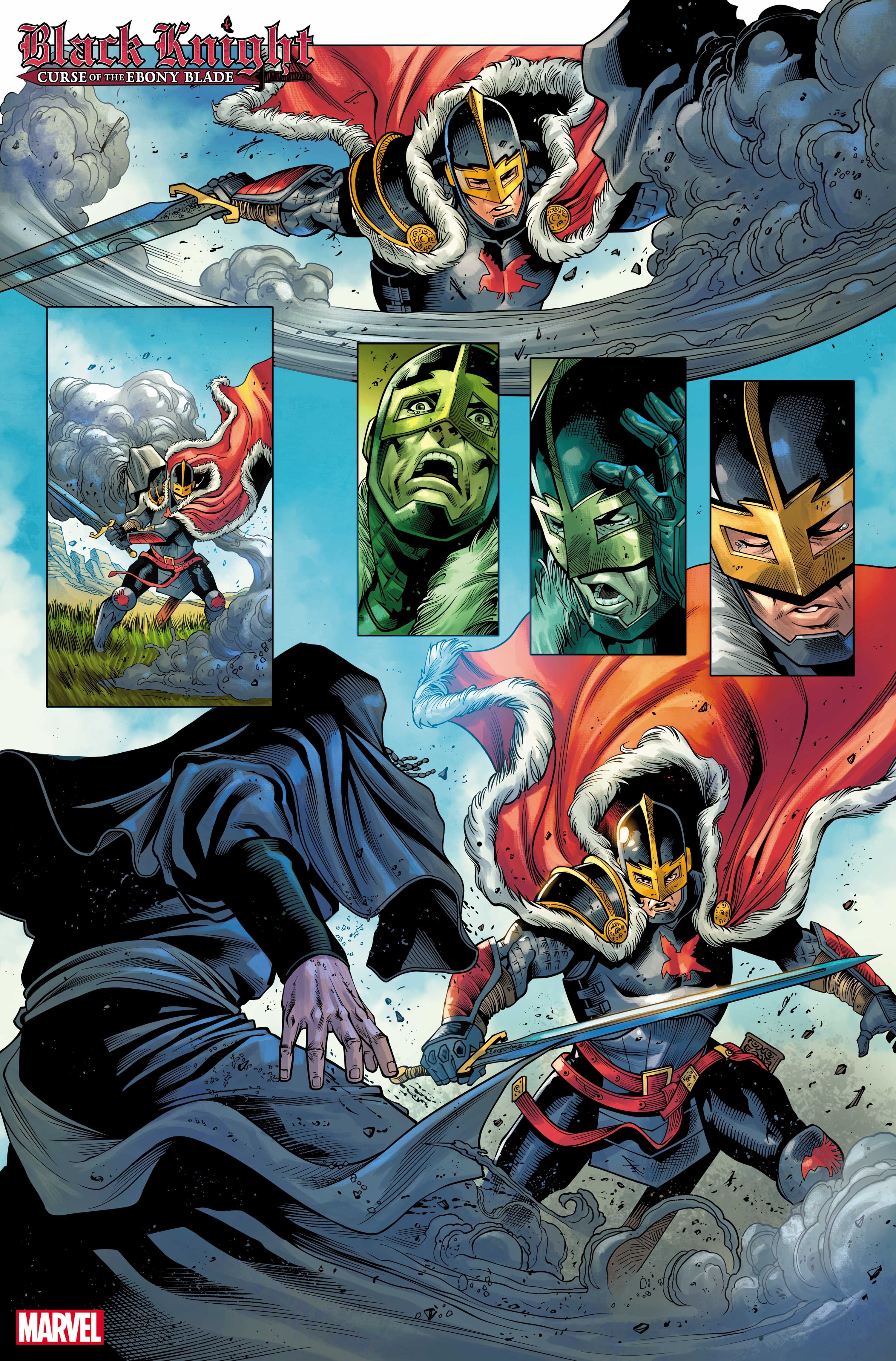 Black Knight Proves His New Powers Are Worthy of the Avengers