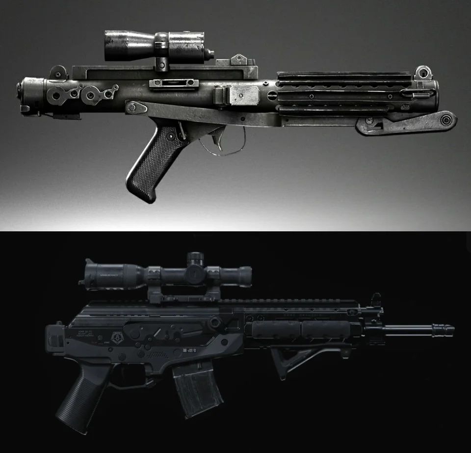 Star Wars Blasters Remade In COD: Modern Warfare Gunsmith Are Spot-On