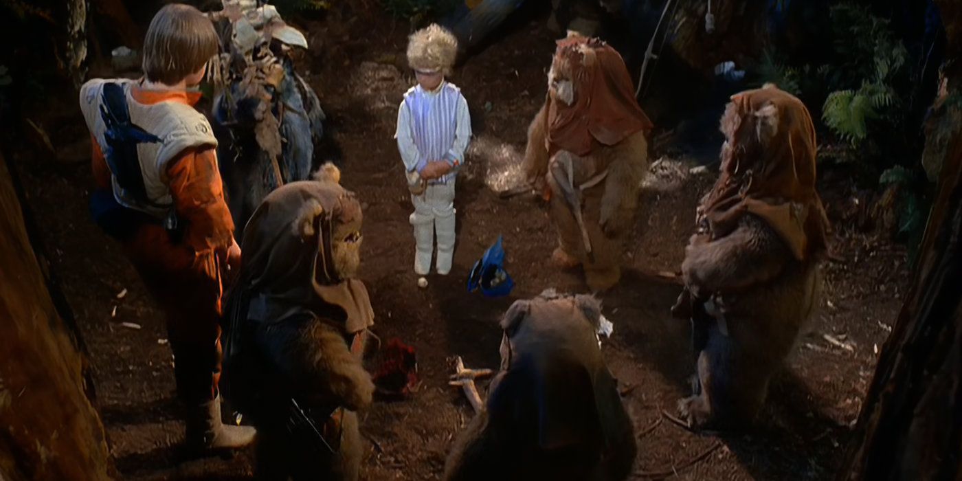 Star Wars: The 10 Most Memorable Scenes From 'Ewoks: The Battle For Endor'